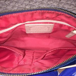 Coach | Bags | Coach Blue Cc Crossbody Handbag | Poshmark